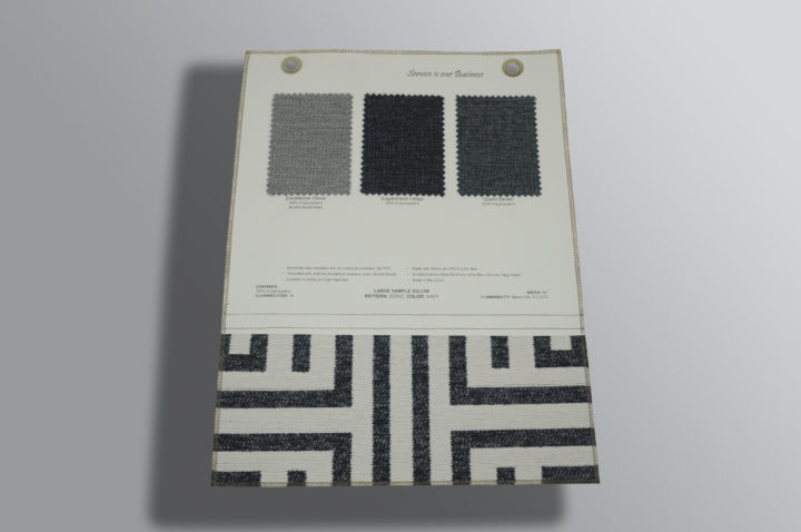 Fabric/Textile Sample Memo Cards - Custom | VIP Samples