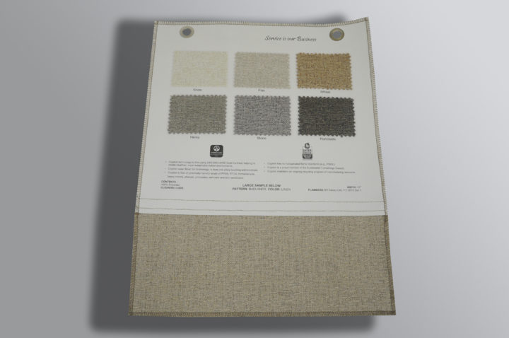 Fabric/Textile Sample Memo Cards - Custom | VIP Samples